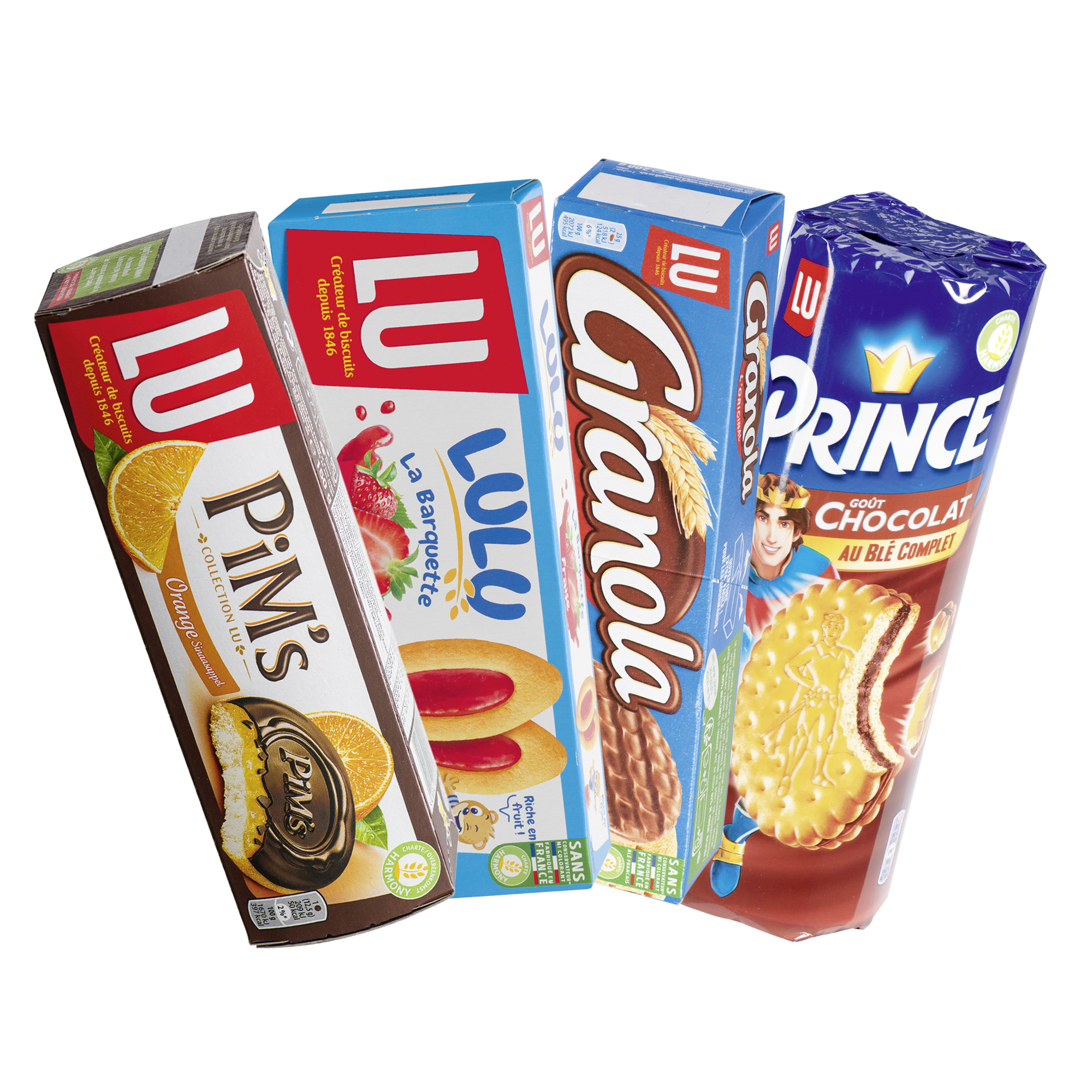 Assortiment gâteaux Lu - 16 paquets