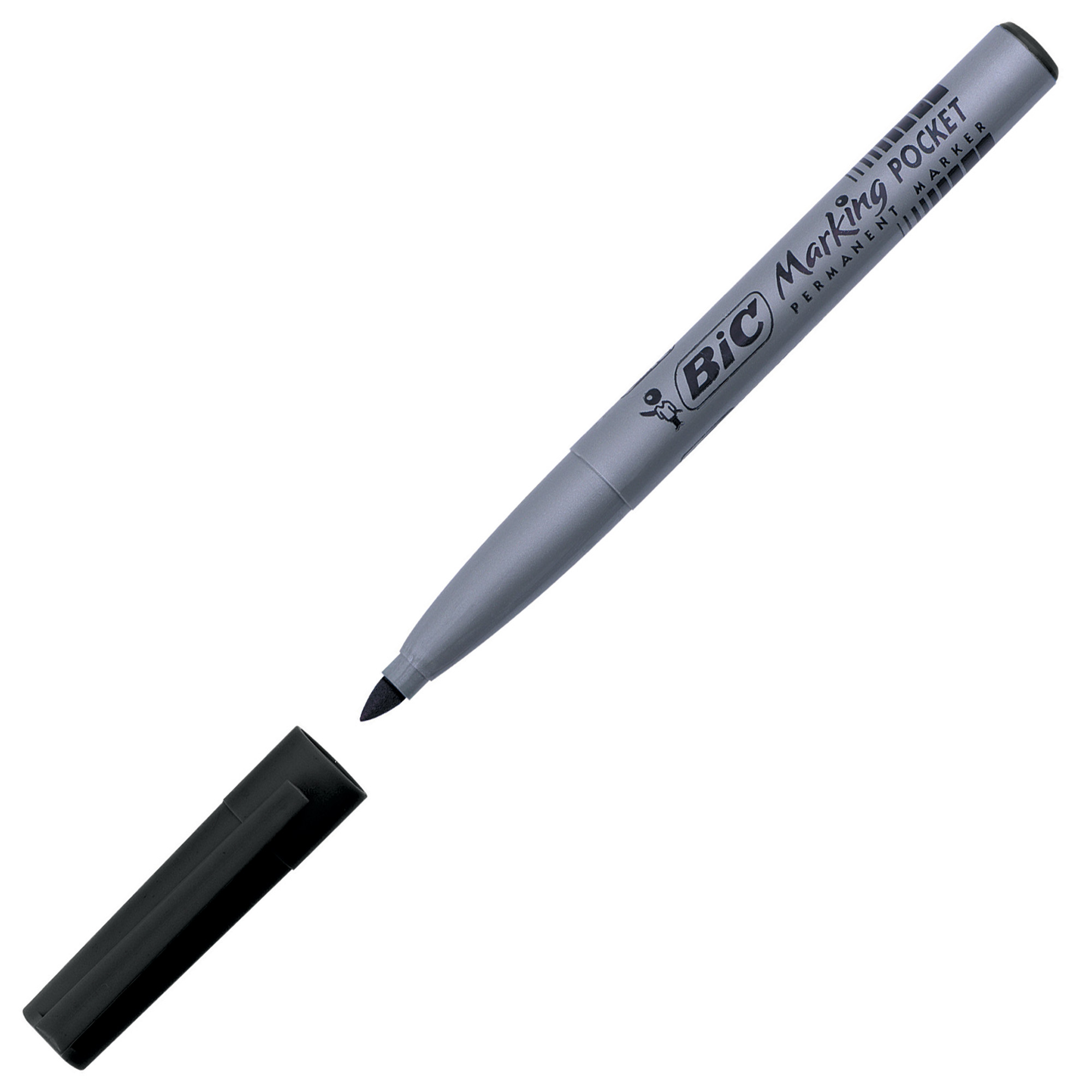 Marqueur permanent Bic Marking Pocket 1445 pointe ogive 1,1 mm