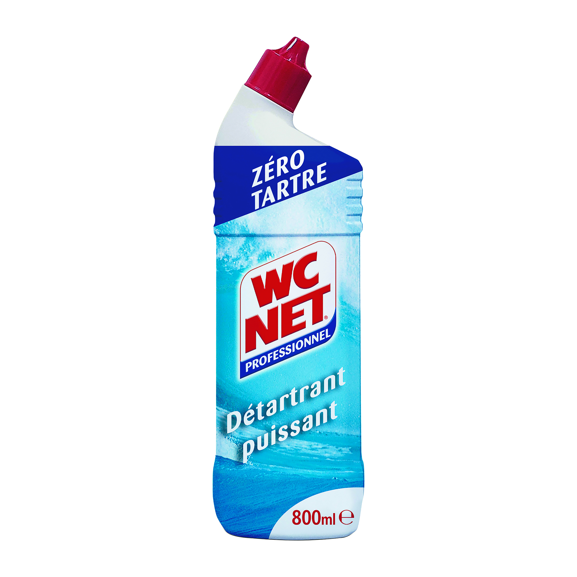 Gel WC détartrant puissant Wc Net Professionnel - Flacon de 800 ml