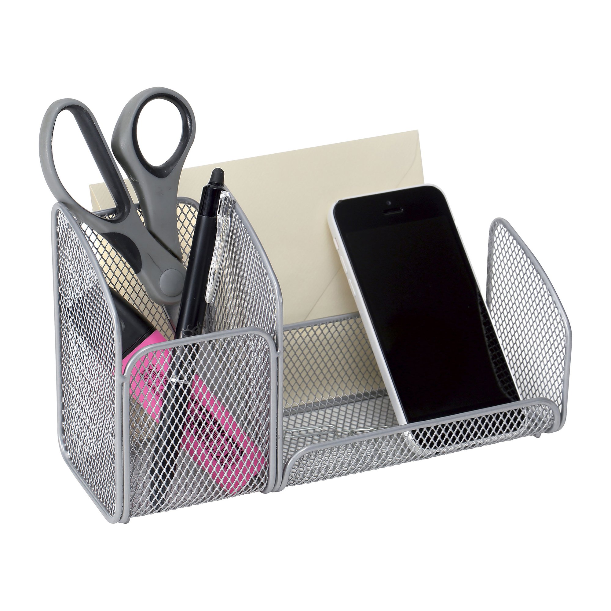 Sorteerbakje MESHTRI 3 vakken - metaal