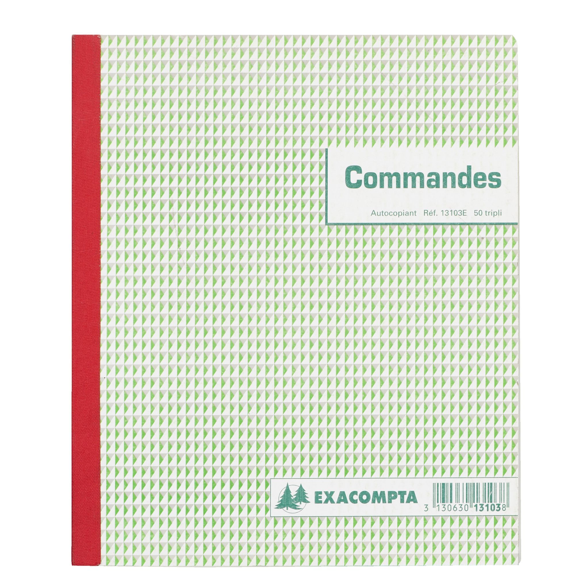 Cahier de commande Manifold Exacompta autocopiant 21 x 18 cm 50 pages ...