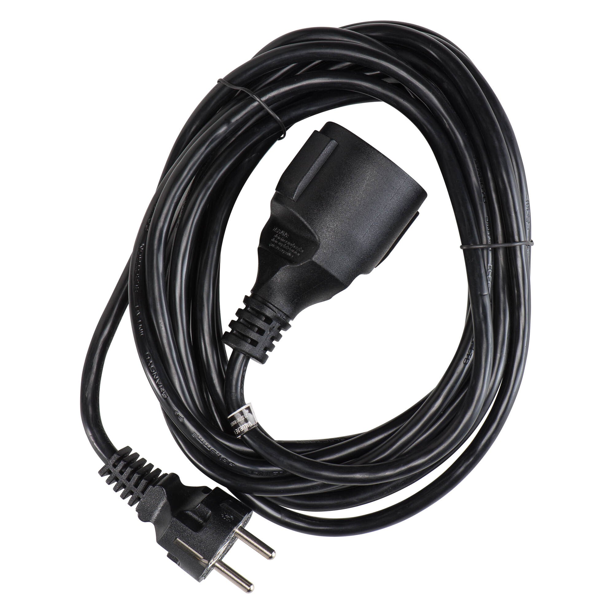 Alargo eléctrico 5m color negro