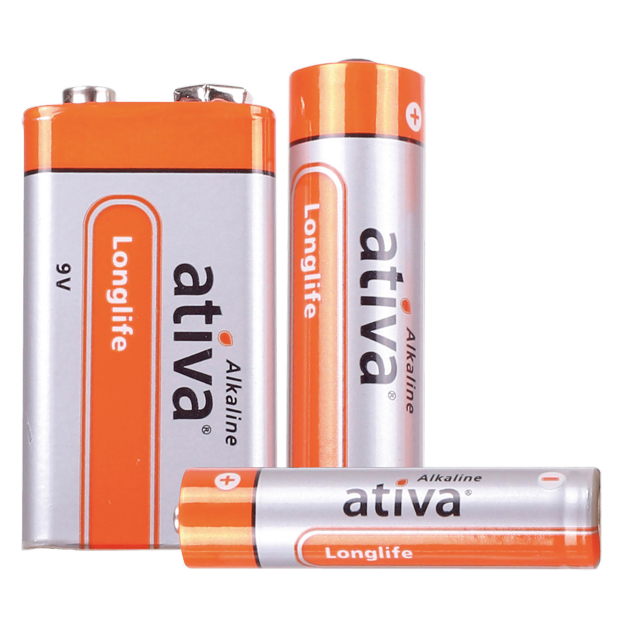 Pile Alcaline Ativa AA 6 unità