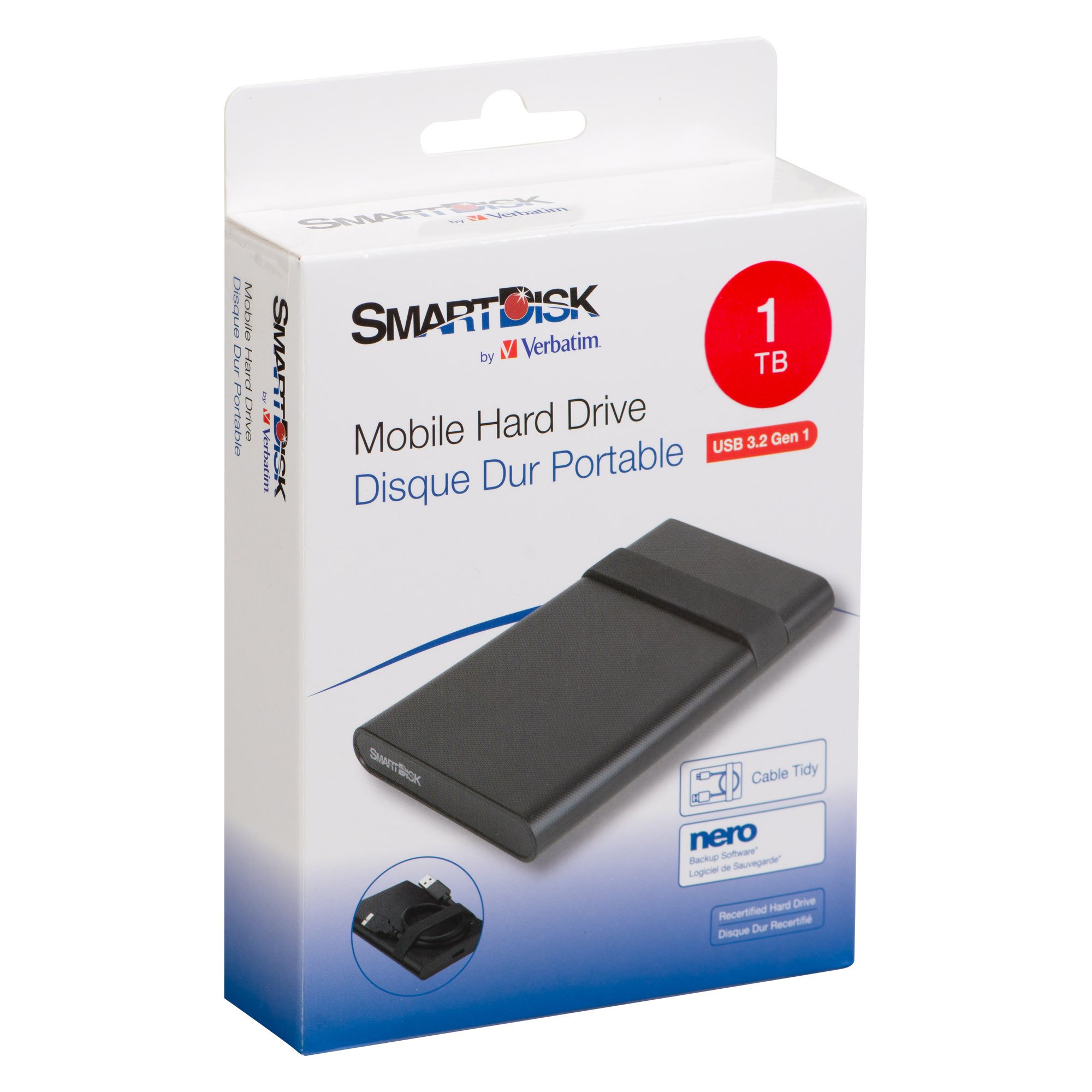 Verbatim SmartDisk disque dur 1 To Usb 3.0 (Usb-A)