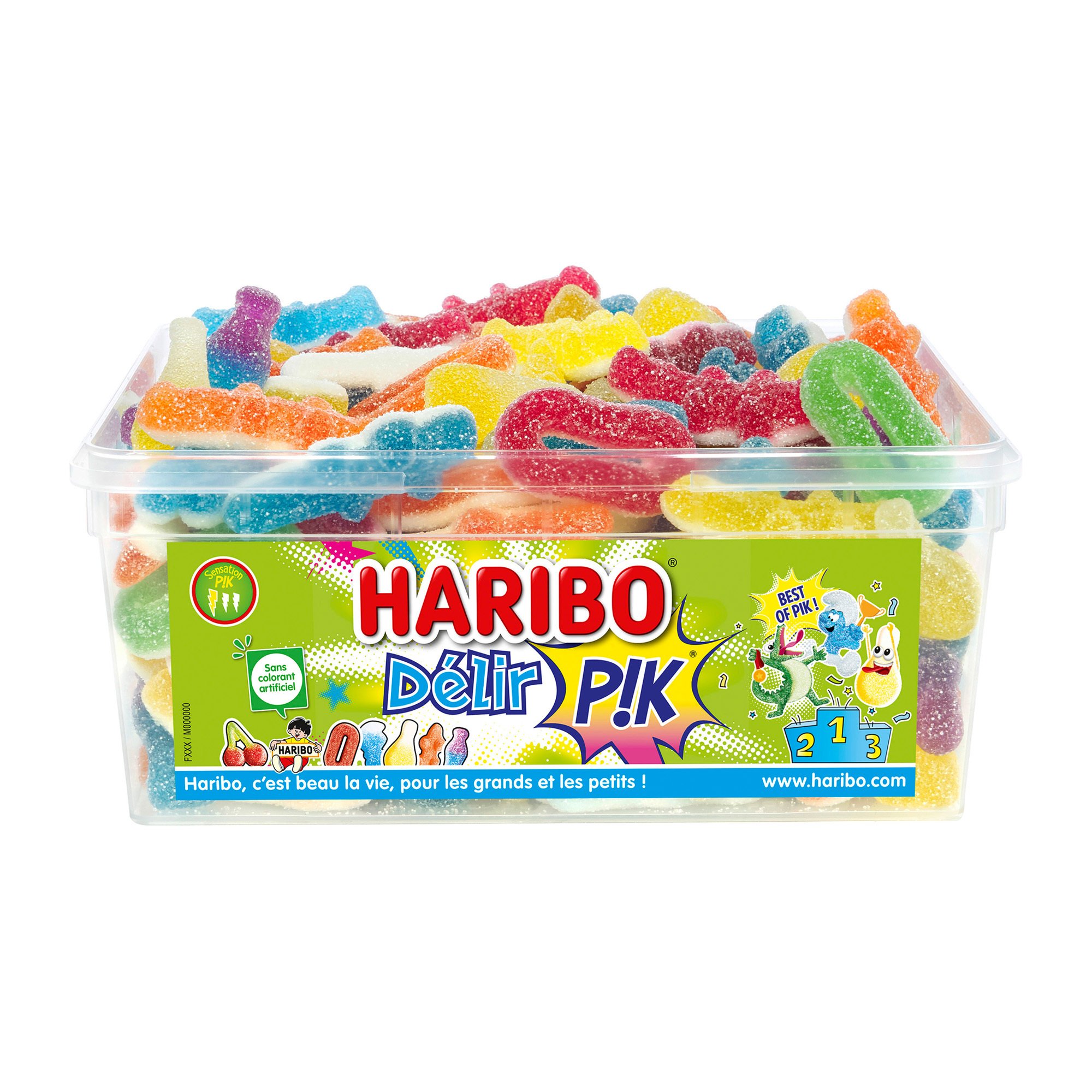 Snoep Delir Pik Haribo - doos van 850 g