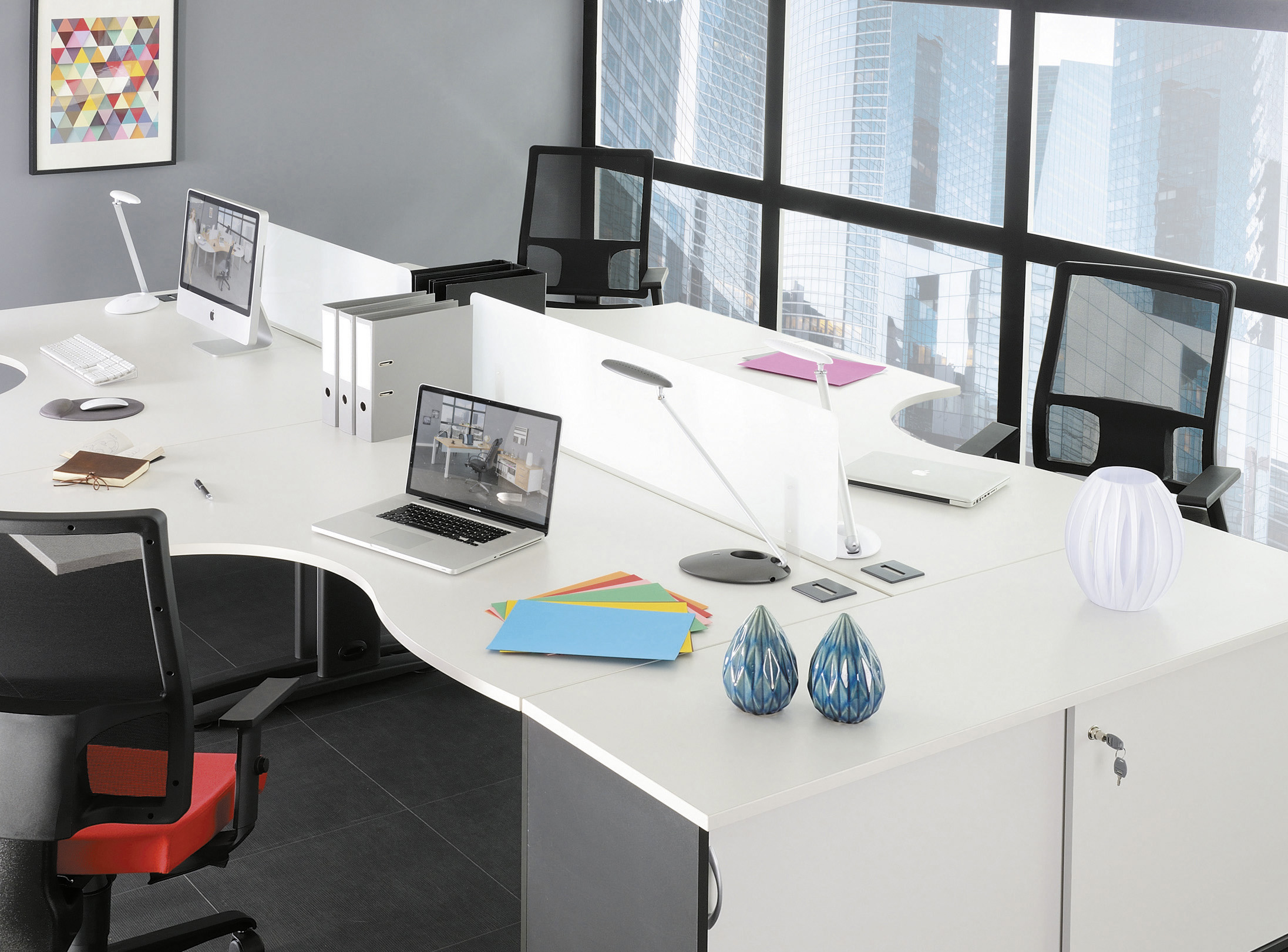 Separation panel and background in methacrylate for Eden and Eden Arch ...