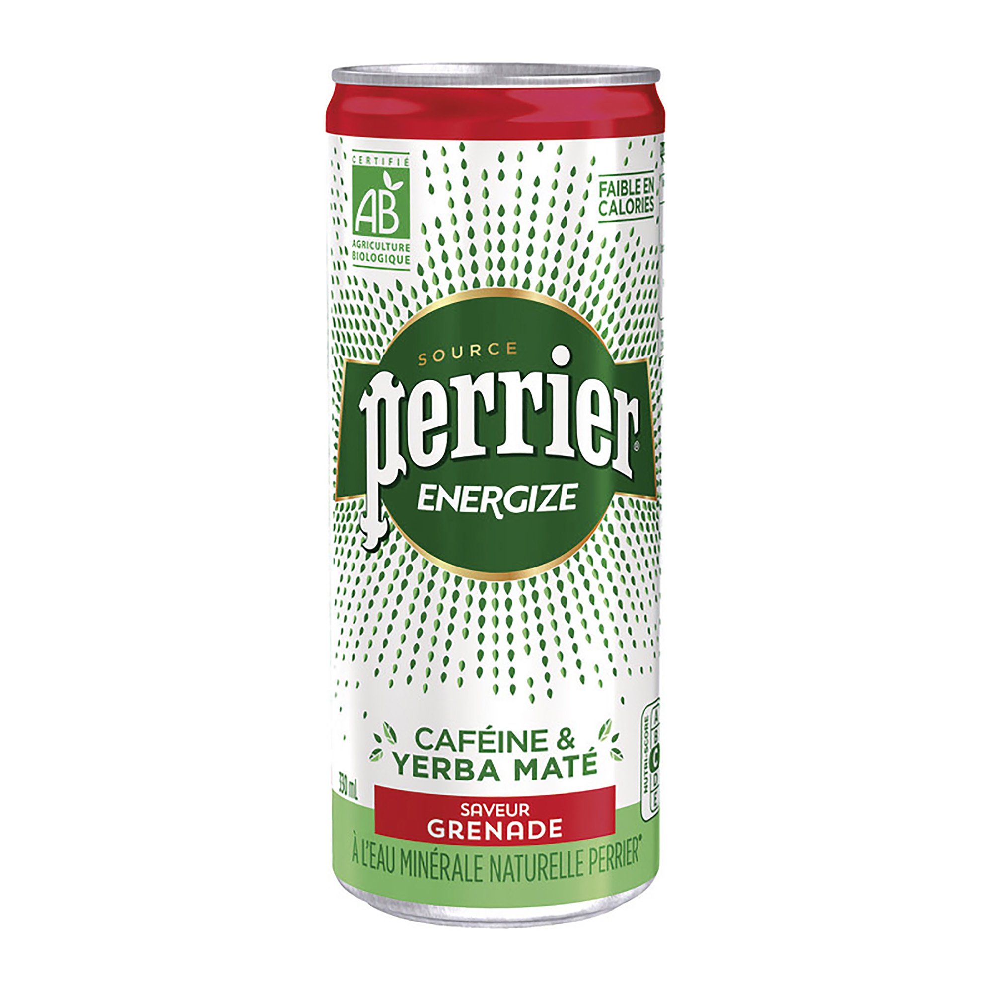 Perrier Energize grenade 33 cl - 24 canettes