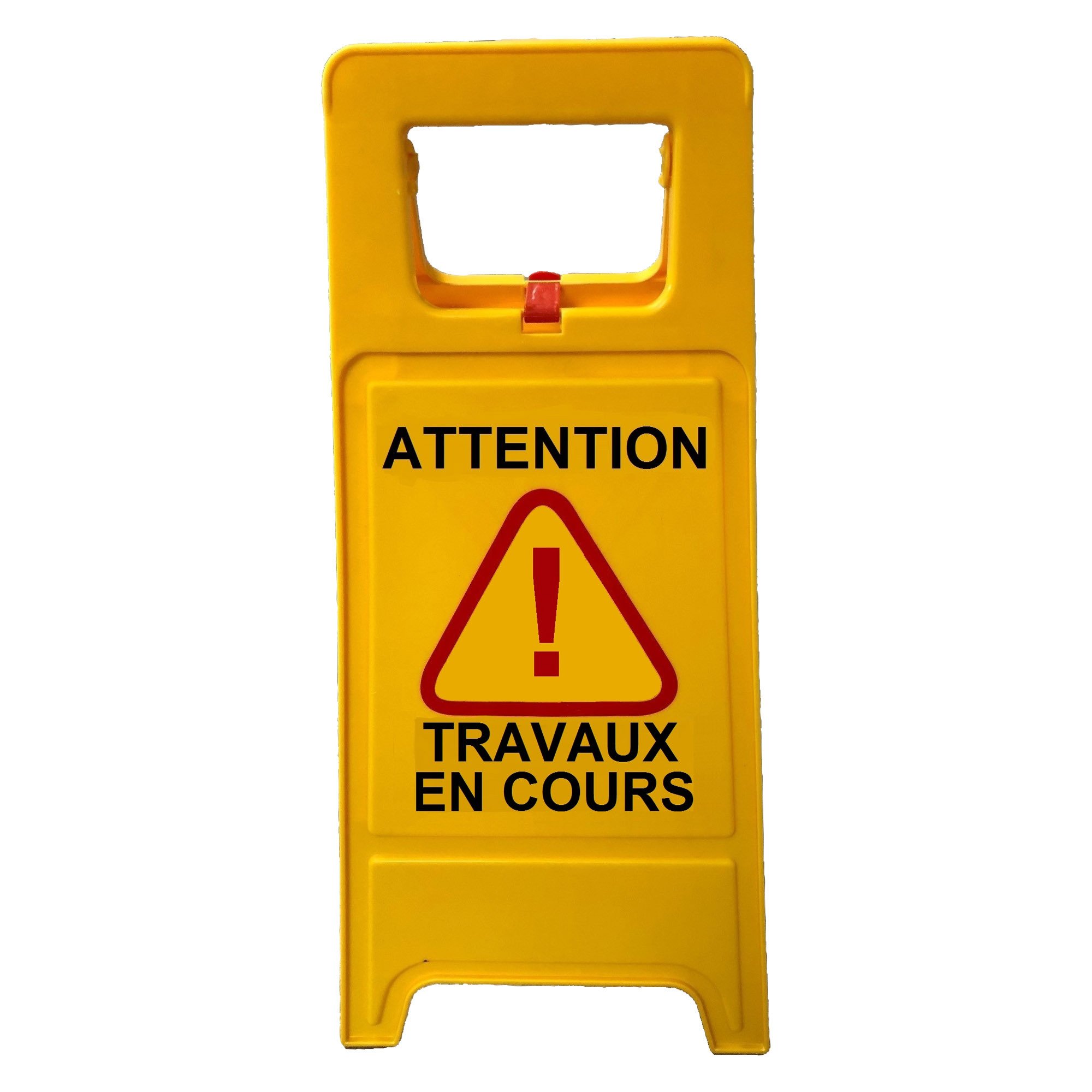 Panneau de signalisation "Travaux en cours"