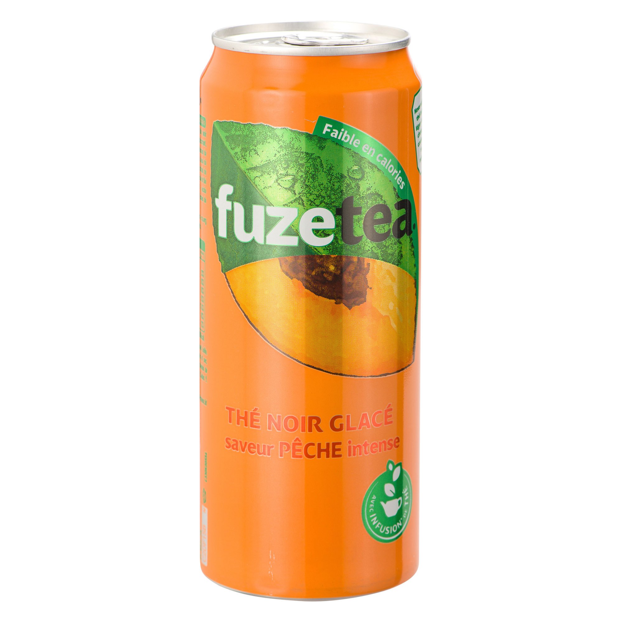 Fuze Tea Peche intense 33 cl - 24 canettes