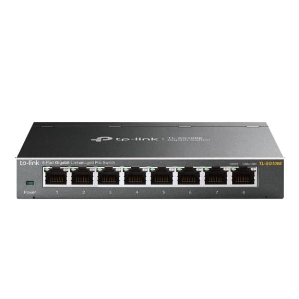 8-Port Gigabit Desktop8 Gigabit RJ45 PORTE MTU/Port/Tag-based VLAN QoS ...