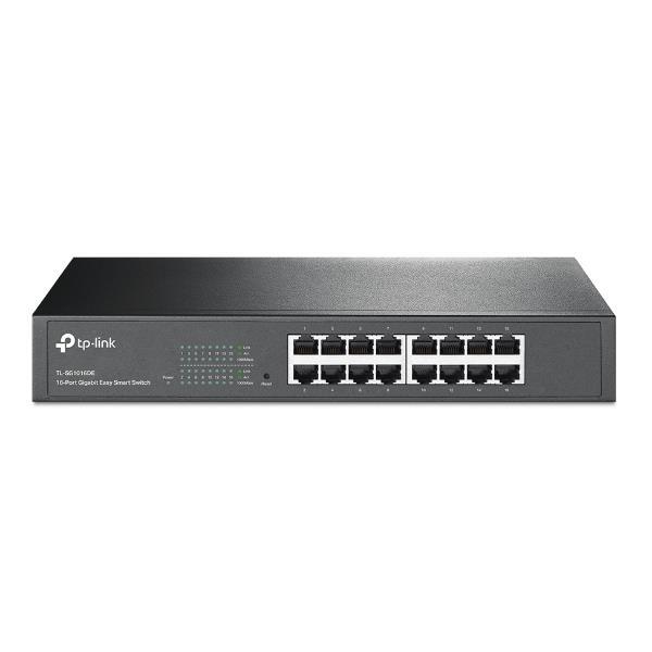 16-Port Gigabit16 10/100/1000Mbps RJ45 PORTE MTU/Port/Tag-based VLAN ...