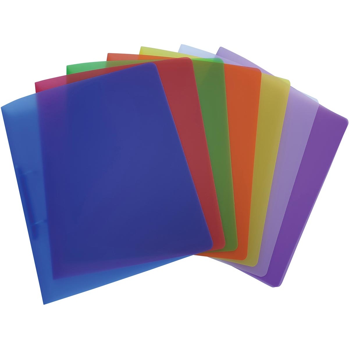 Alpha ringmap, voor ft A4, uit PP, 2 ringen van 25 mm, geassorteerde ...