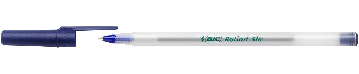 Bic stylo bille ECOlutions Round Stic, bleu sur bruneau.lu