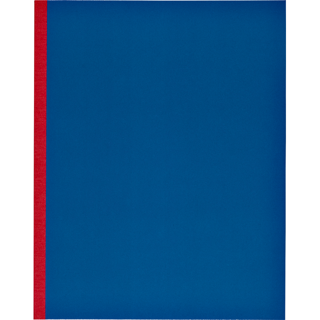 Kasboek 165x210mm 160blz 1 kolom rode rug assorti