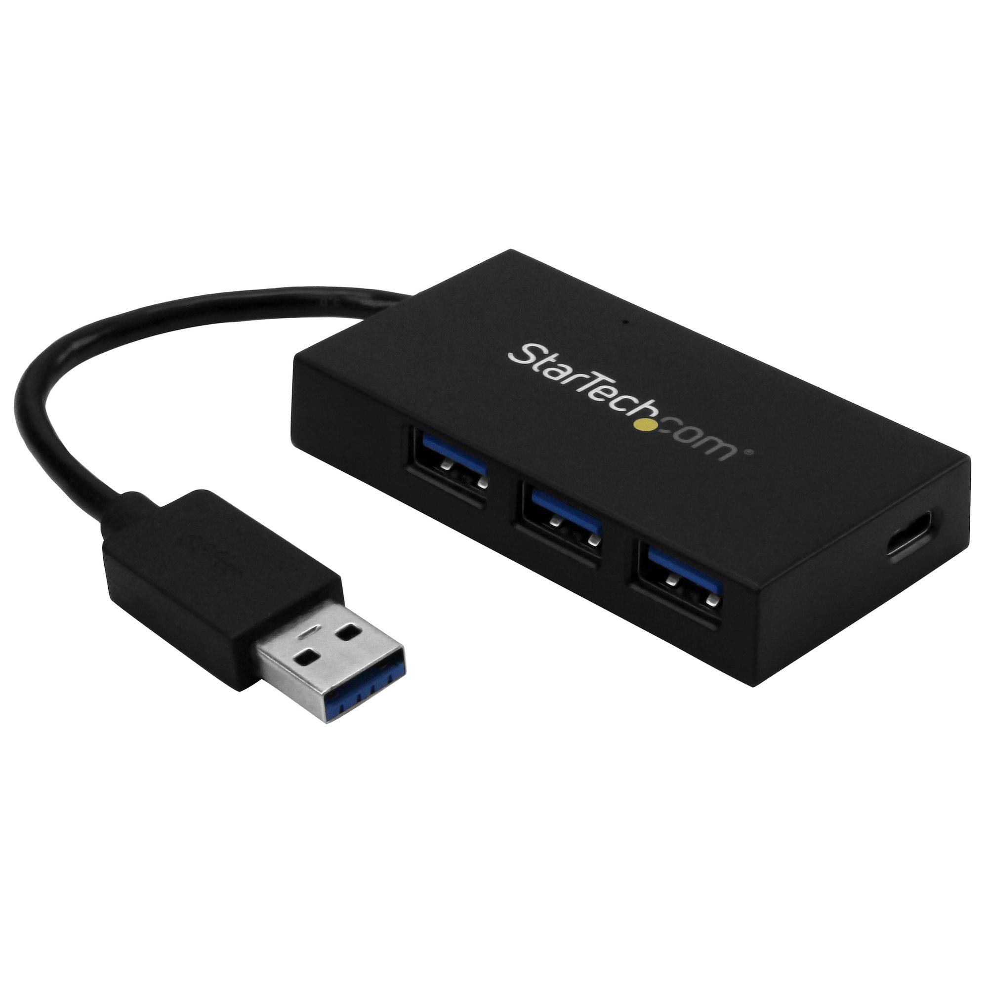 StarTech.com Hub USB 3.0 4 Ports - Hub USB Type-A avec 1x USB-C et 3x ...