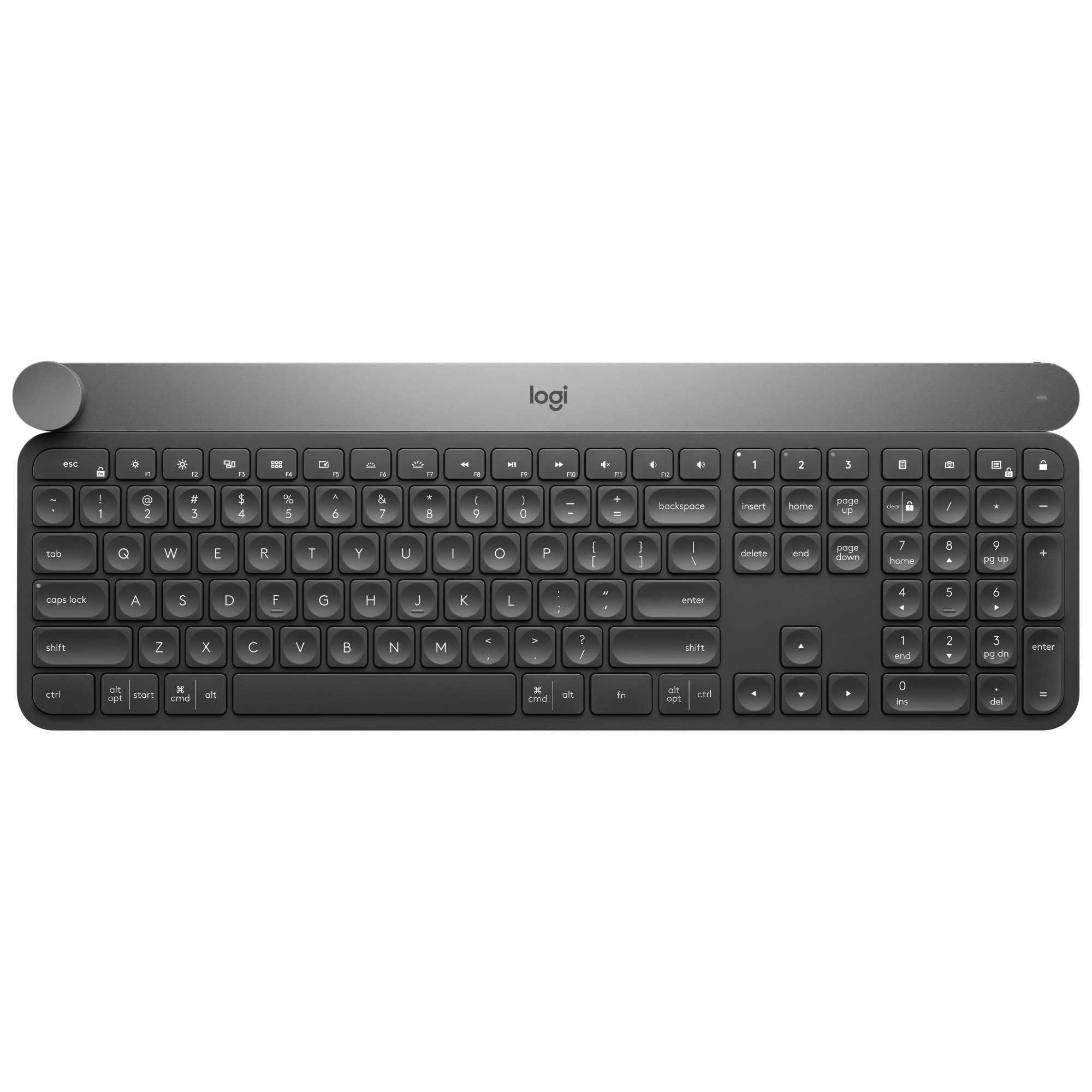 Logitech Craft Advanced keyboard with creative input dial teclado RF ...