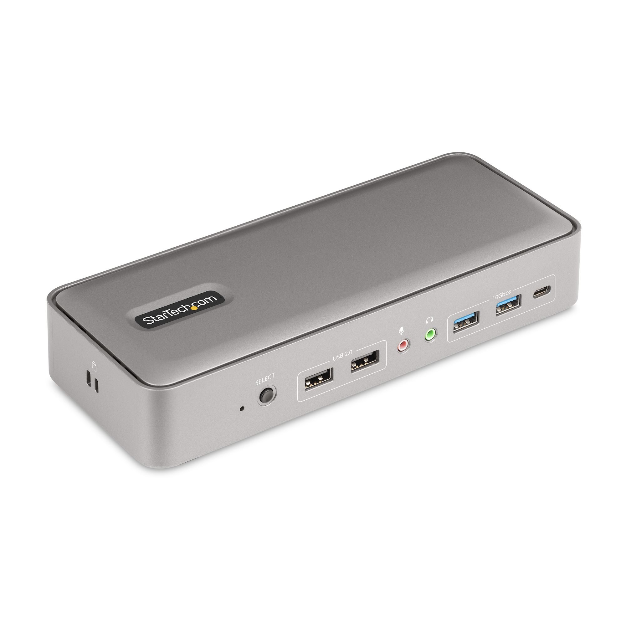 StarTech.com Docking Station KVM USB-C pour Deux PC Portables - Station ...