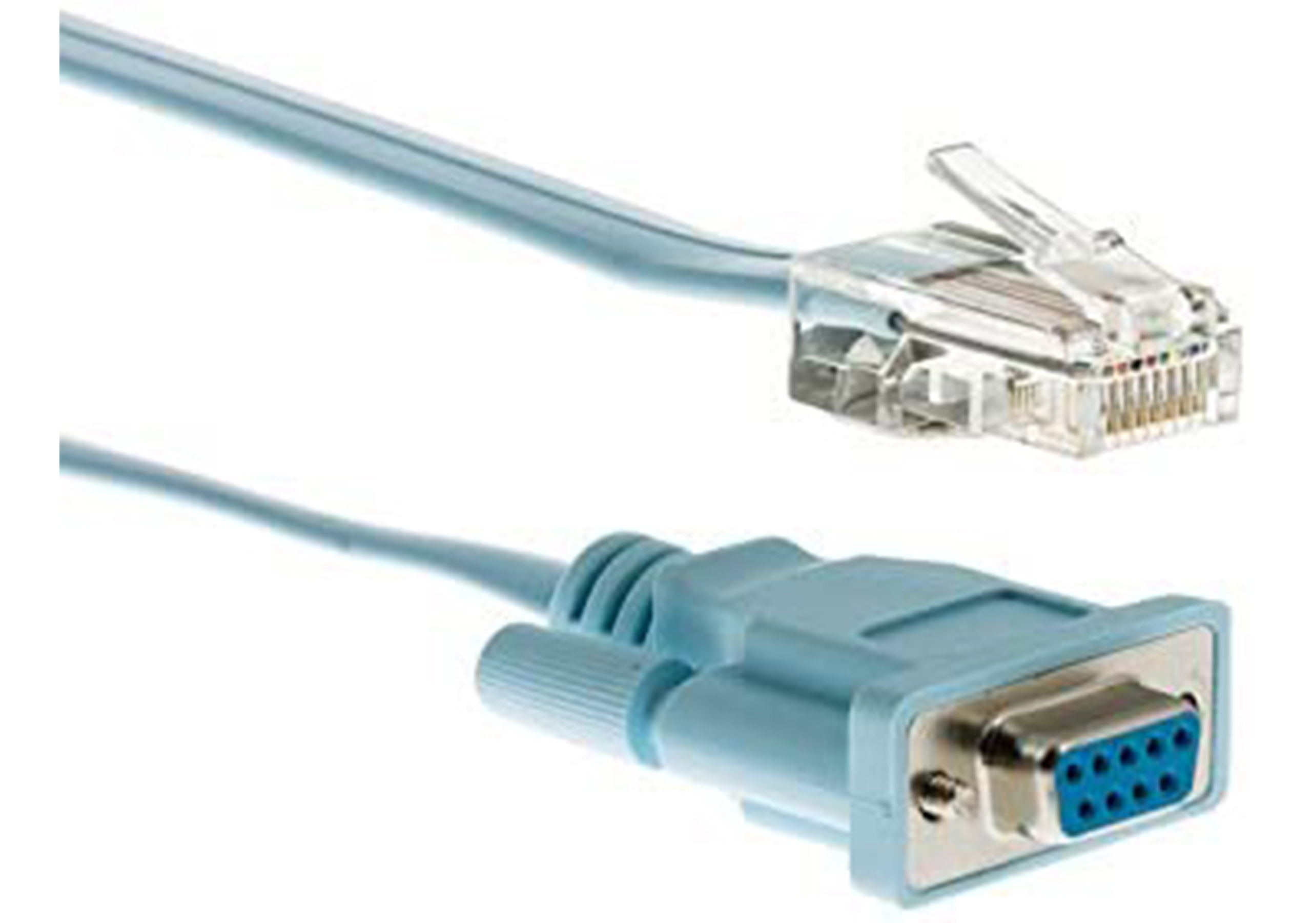 Cisco RJ45-DB9 cable de serie Gris 1,8 m RJ-45 en bruneau.es