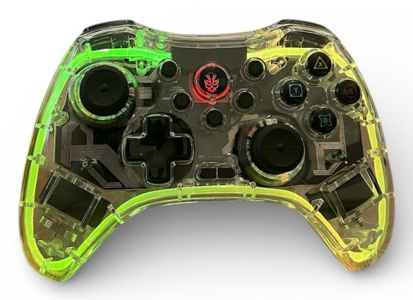 Skull Factory SF-ACC0108 Gaming Controller Transparent Bluetooth ...