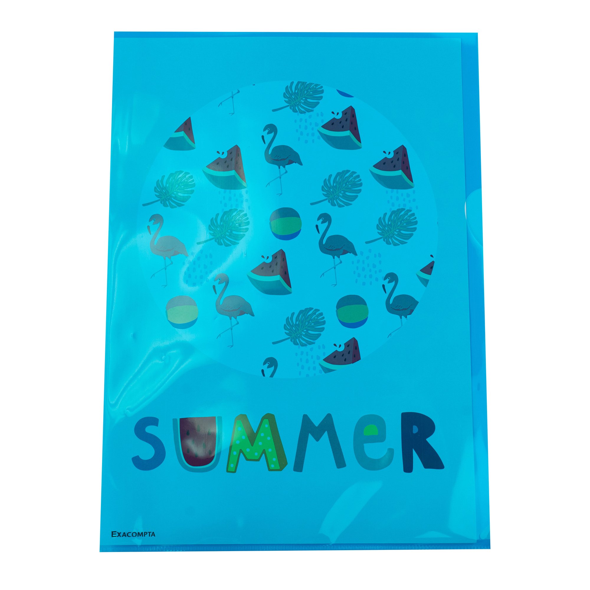 Zakje met 100 L-mapjes in glad polypropyleen Premium A4 - assortiment ...