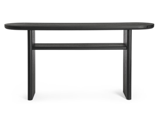 BIZZOTTO Console Console Empire Ovale Noir sur maxiburo.fr