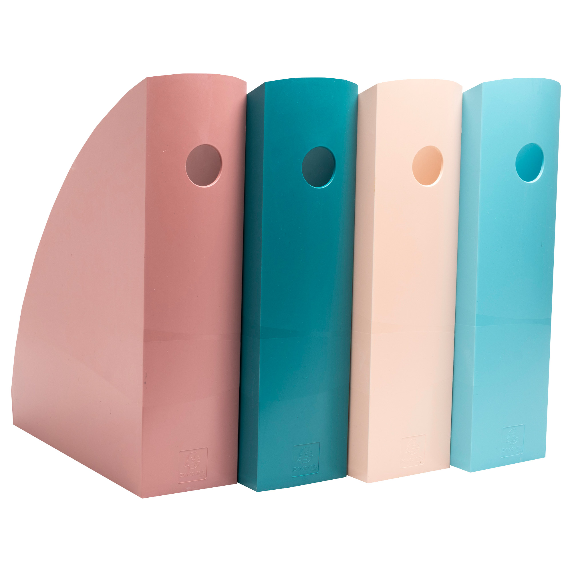 Exacompta Magazine File Mag Cube Pack Skandi - Assorted colours