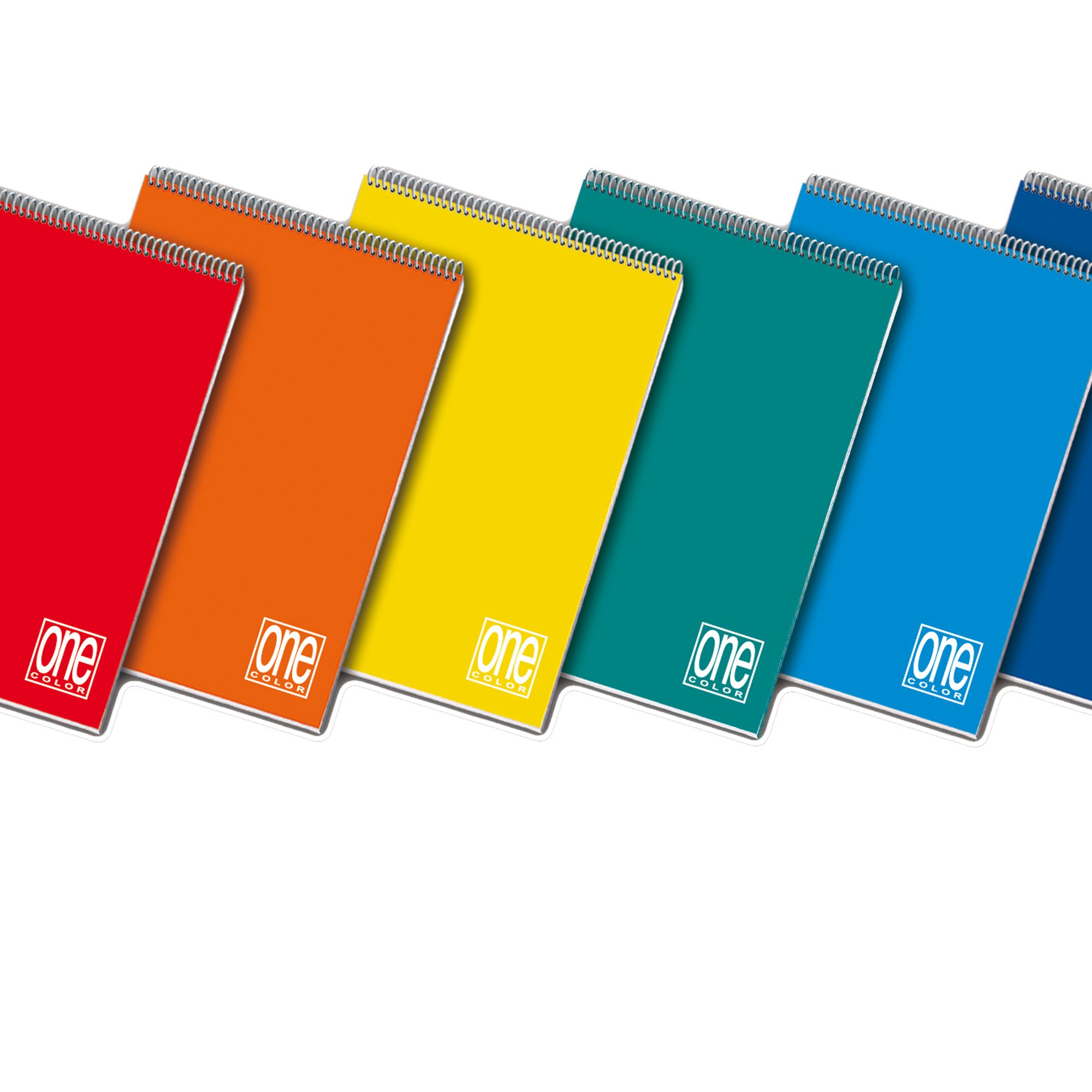 Blocco One Color - A4 - quadretto 5 mm - 60 fogli - 60 gr - spiralato ... Blocco One Color - A4 - quadretto 5 mm - 60 fogli - 60 gr - spiralato ...