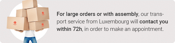 Meeting table with modular design and metal base Belem on bruneau.lu